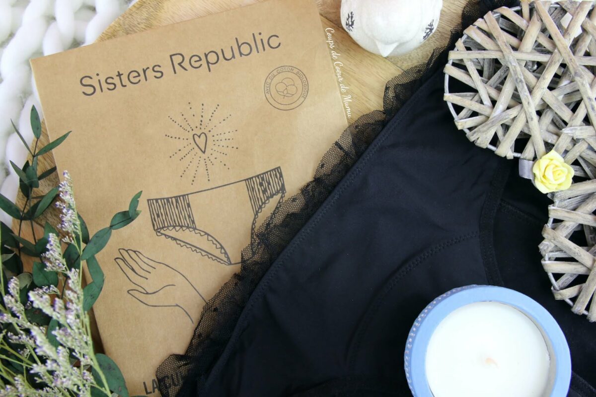 Mon avis sur la Culotte Menstruelle Sisters Republic ! - Coups de Coeur de Mumu