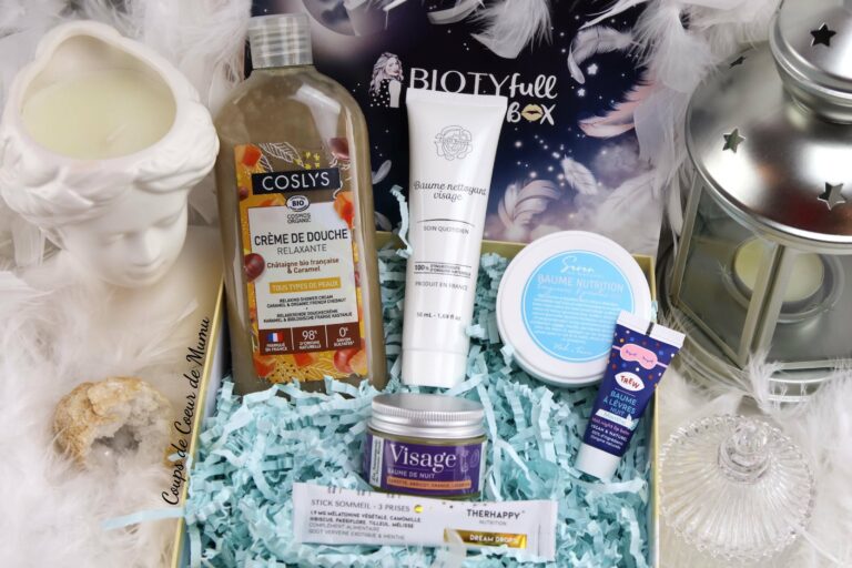 Biotyfull Box 100% Baume Douce Nuit de Novembre 2023 - Coups de Coeur ...
