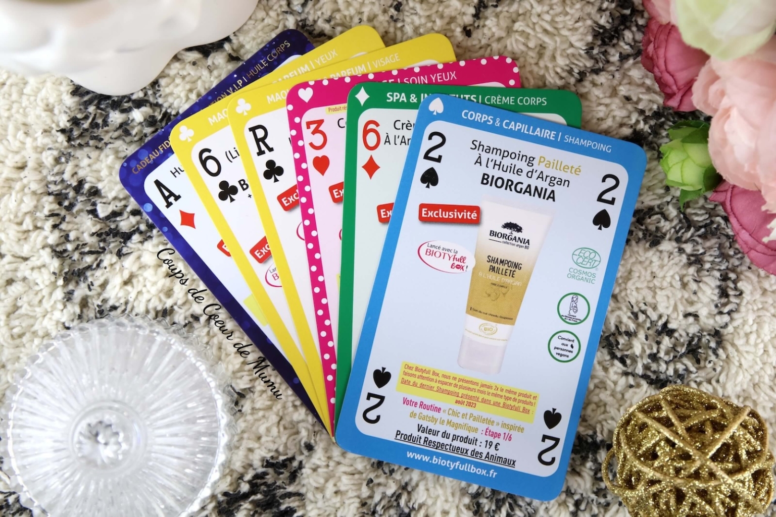 Biotyfull Box Chic et Pailletée de Février 2024 - Coups de Coeur de Mumu