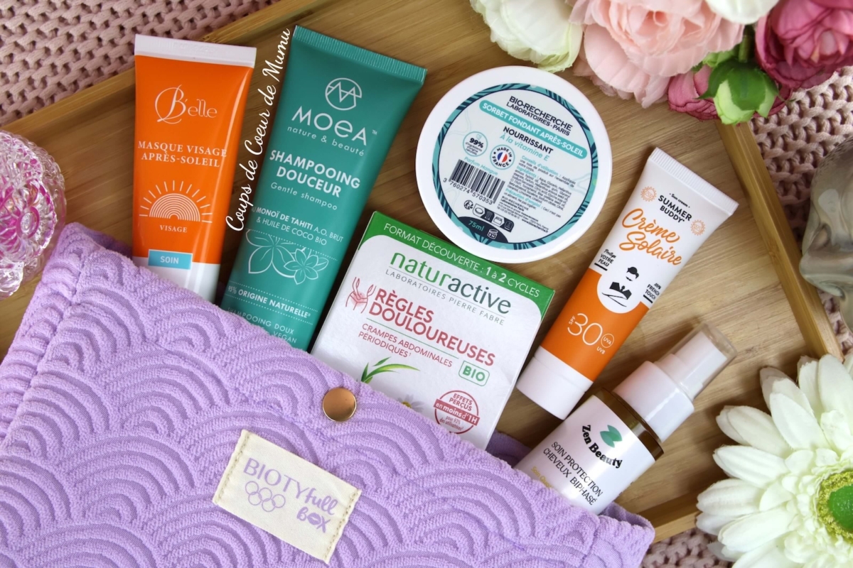 Biotyfull Box La Surfeuse spéciale JO de Juillet 2024 - Coups de Coeur ...